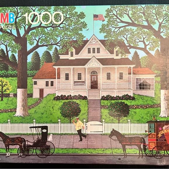 Games | Vintage Charles Wysocki Puzzle 100 Piece 10 | Poshmark